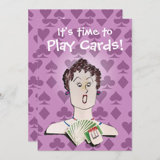 Card Party Invitation | Zazzle