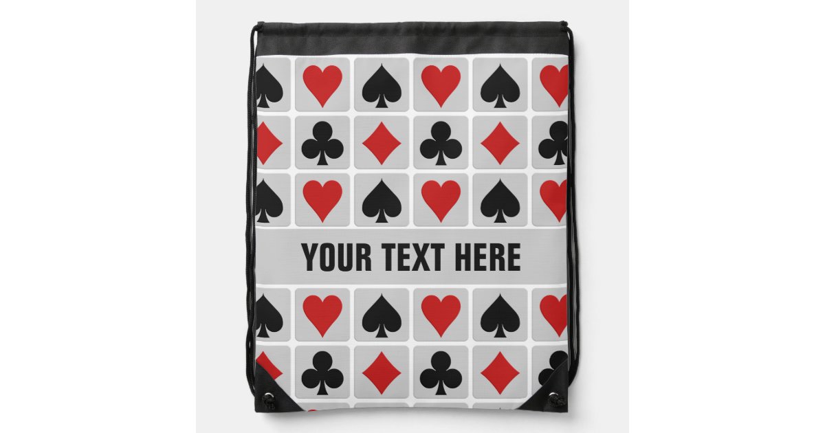 Card Player custom backpack | Zazzle