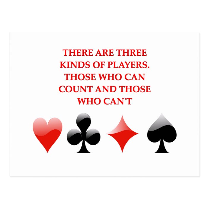 card players joke | Zazzle.com