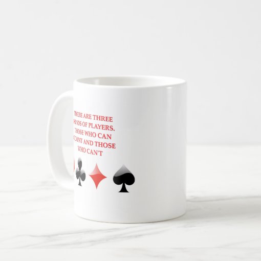 card players joke coffee mug | Zazzle