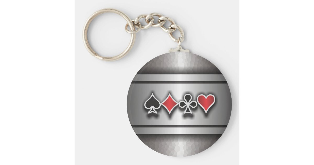 Card Sharp 1 Keychain | Zazzle.com