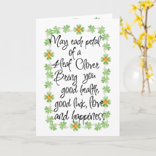 Card-St. Patricks Day Card | Zazzle