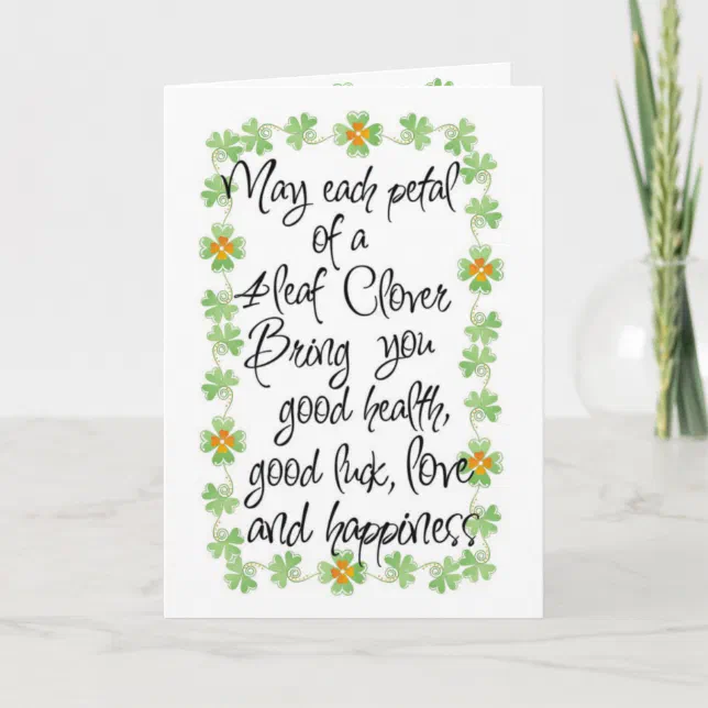 Card-St. Patricks Day Card | Zazzle