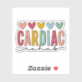 Cardiac Rehab, Cardiac rehabilitation Sticker | Zazzle