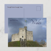 Cardiff Castle in Cardiff Wales Postcard | Zazzle