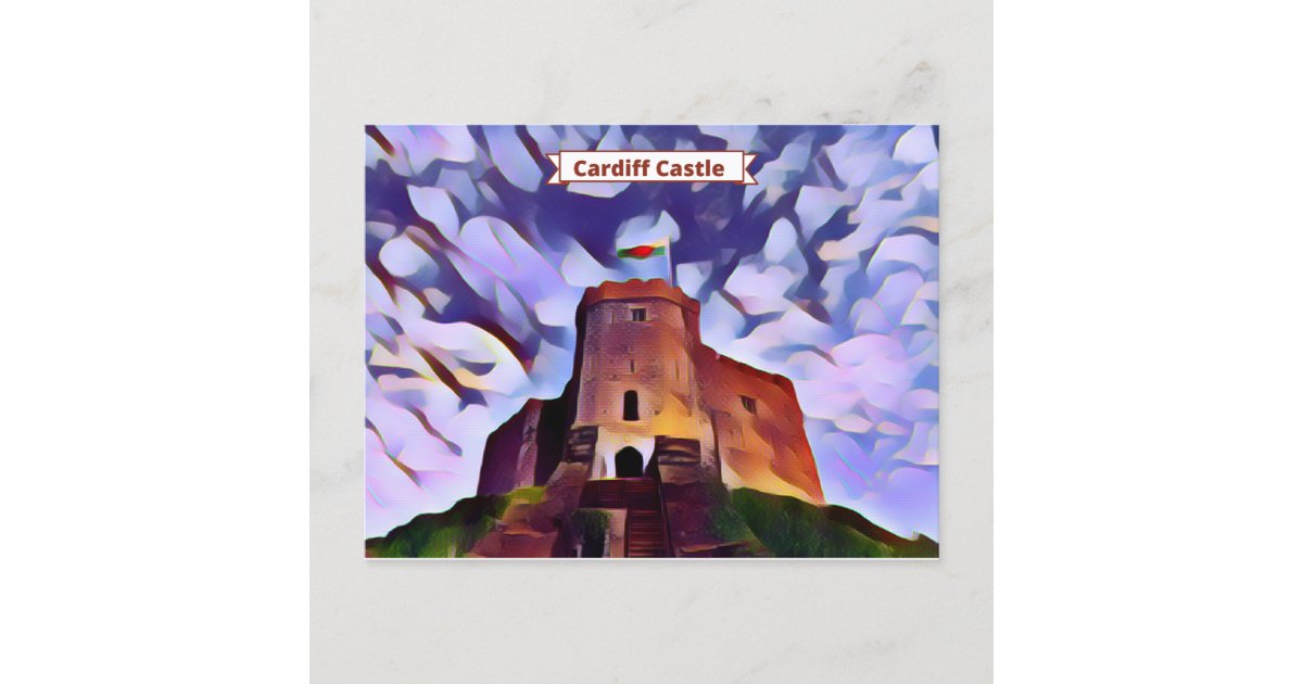 Cardiff Castle, Wales, UK Postcard | Zazzle