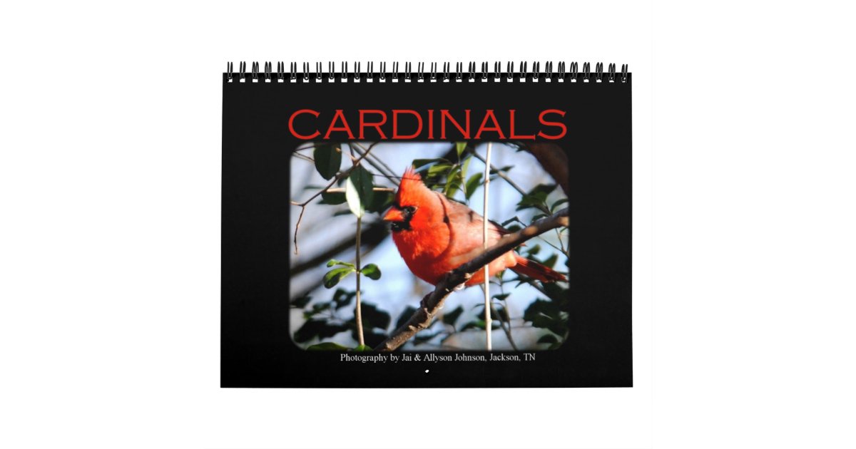Cardinal Calendar | Zazzle