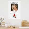 Cardinal Funeral Poster | Zazzle