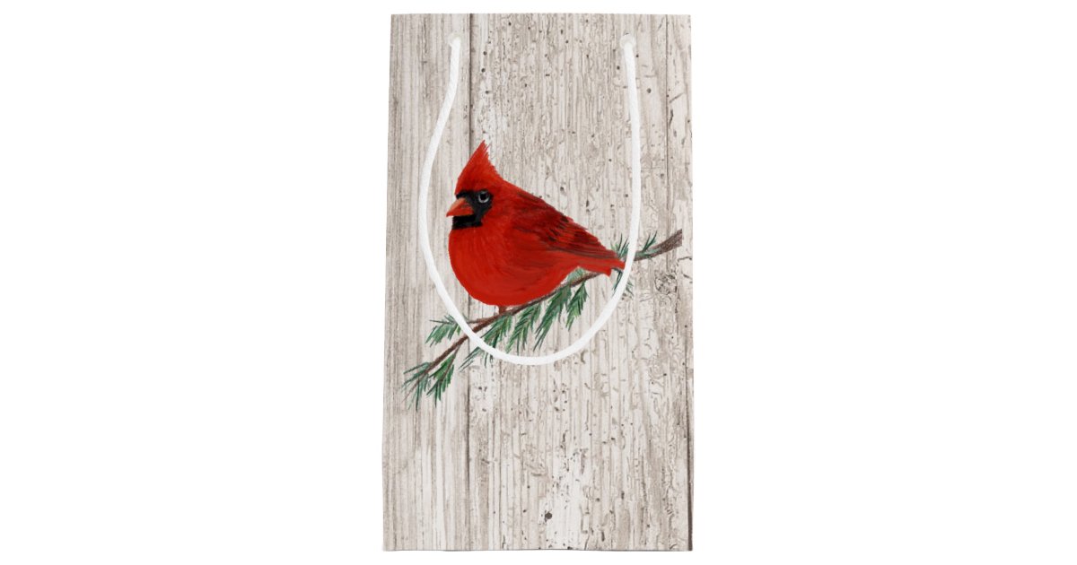 Cardinal Gift Bag | Zazzle