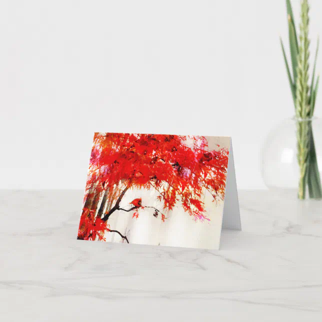 Cardinal Greeting cards, Bird greeting cards | Zazzle