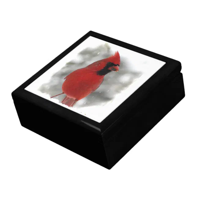 Cardinal Jewelry Box | Zazzle