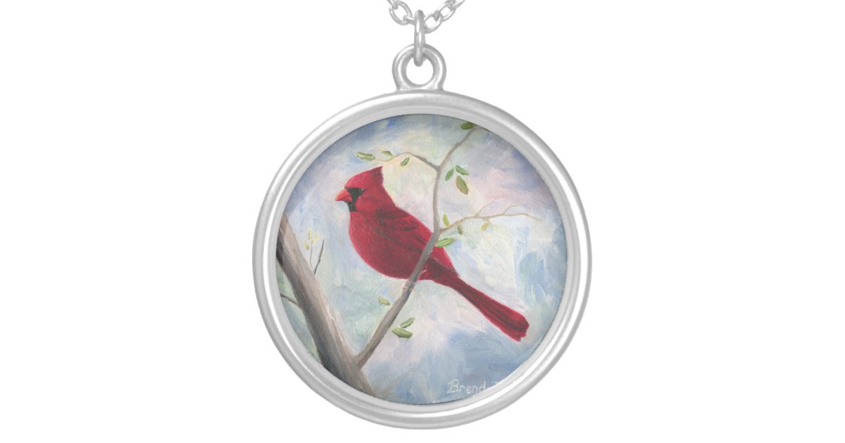 Cardinal Necklace | Zazzle
