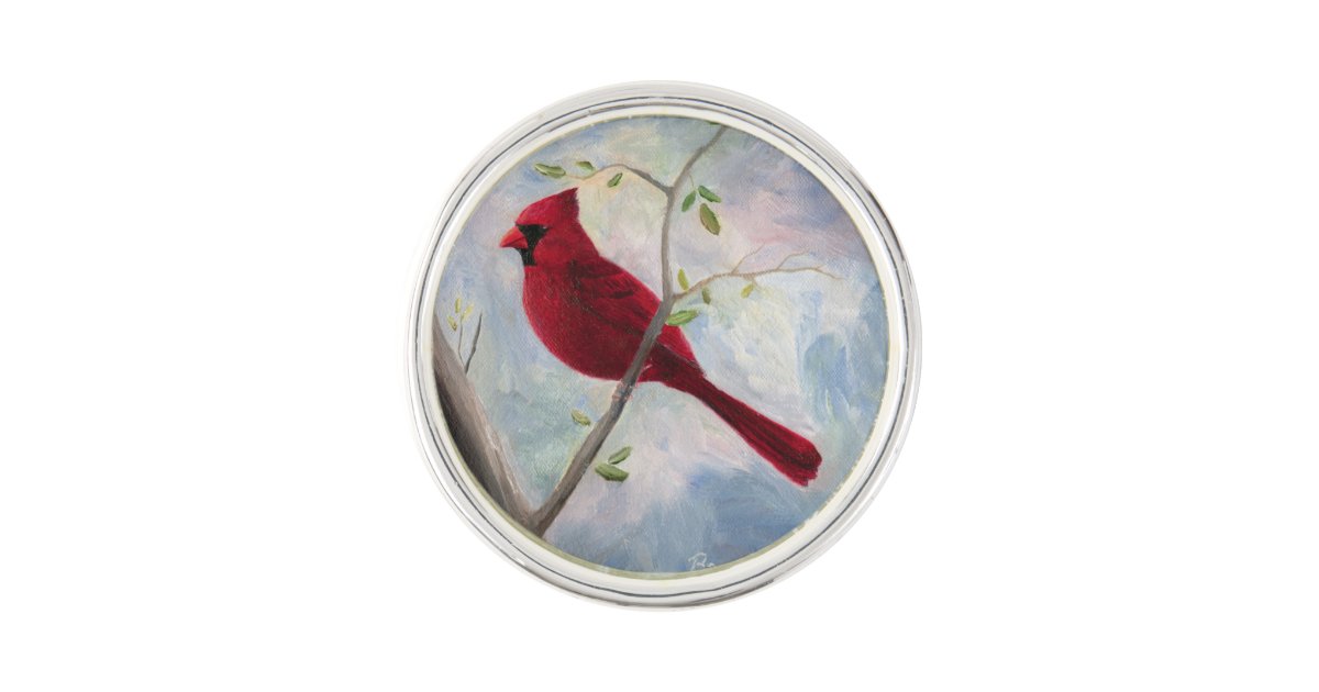 Cardinal Pin | Zazzle