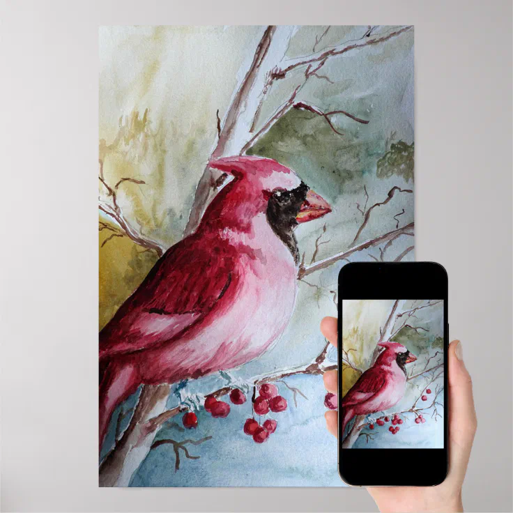 Cardinal Poster | Zazzle
