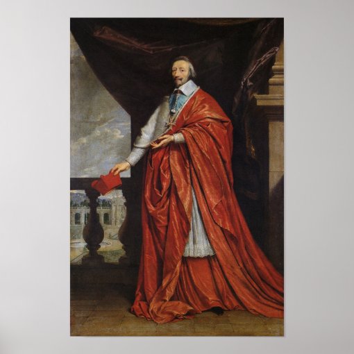 Cardinal Richelieu Poster | Zazzle