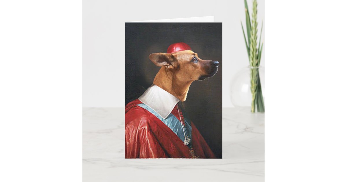 Cardinal Rule Greeting Card | Zazzle