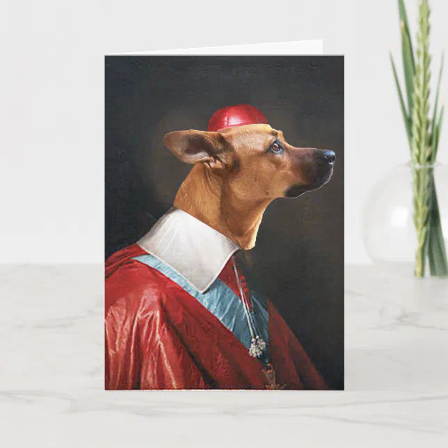 Cardinal Rule Greeting Card | Zazzle