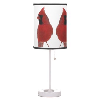 Cardinal Table Lamp | Zazzle