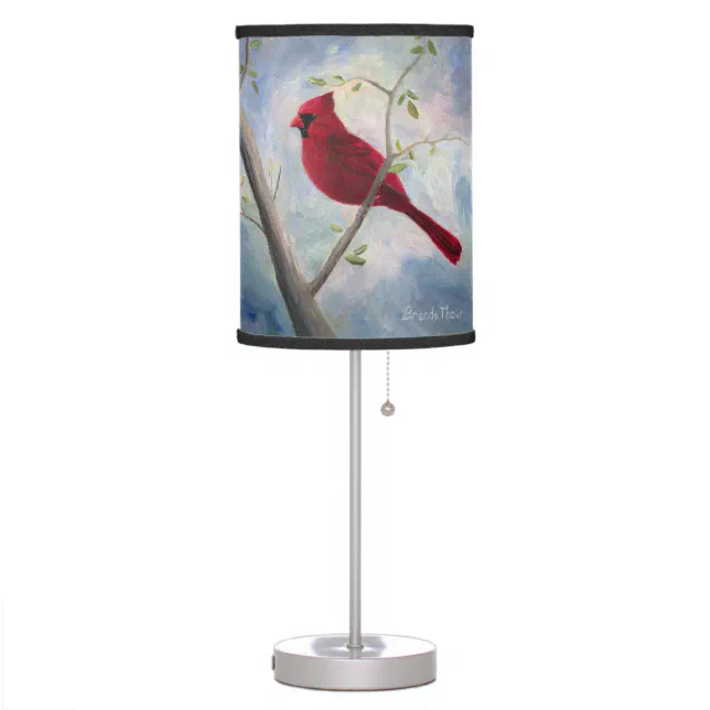 Cardinal Table Lamp | Zazzle