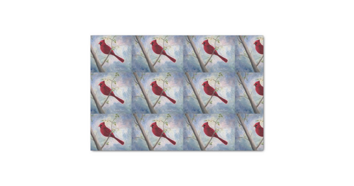 Cardinal Tissue Paper | Zazzle