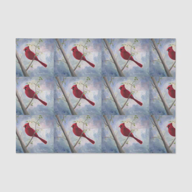 Cardinal Tissue Paper | Zazzle