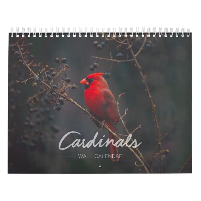 Cardinal Wall Calendar | Zazzle