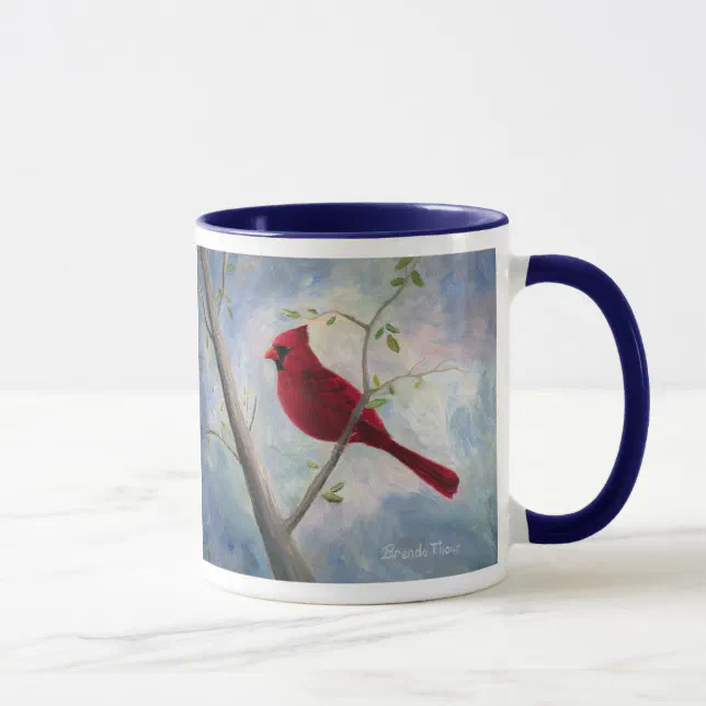 cardinal Wrap Around Mug | Zazzle