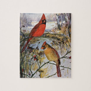 Cardinal Jigsaw Puzzles | Zazzle