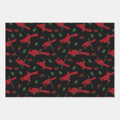 Cardinals Wrapping Paper Sheets | Zazzle