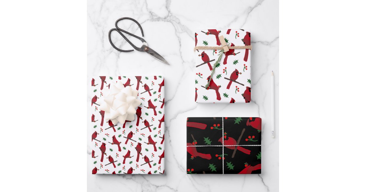 Cardinals Wrapping Paper Sheets | Zazzle