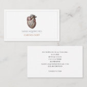 Cardiologist Anatomical Heart Business Card | Zazzle