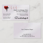 Cardiologist Business Card | Zazzle