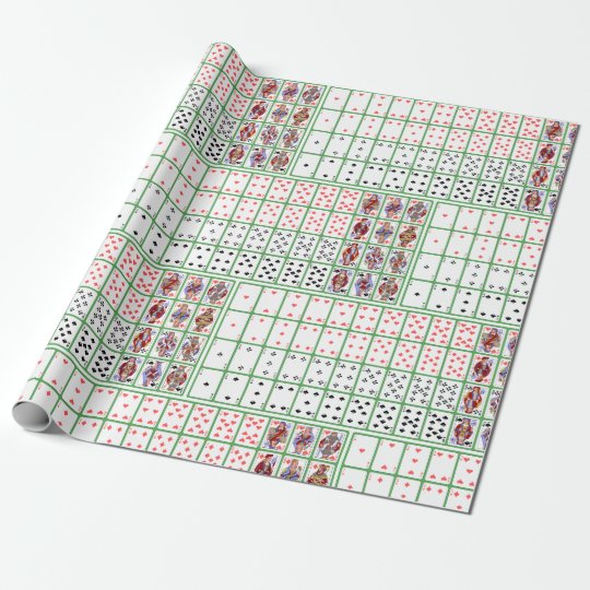 Cards Casino Gambling Poker Wrapping Paper | Zazzle.com