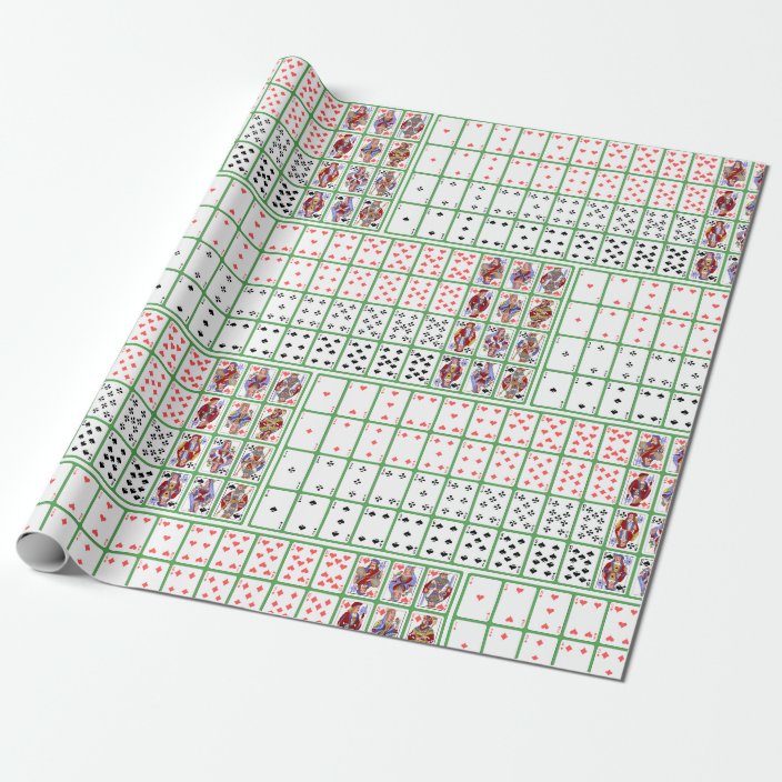 Cards Casino Gambling Poker Wrapping Paper | Zazzle.com