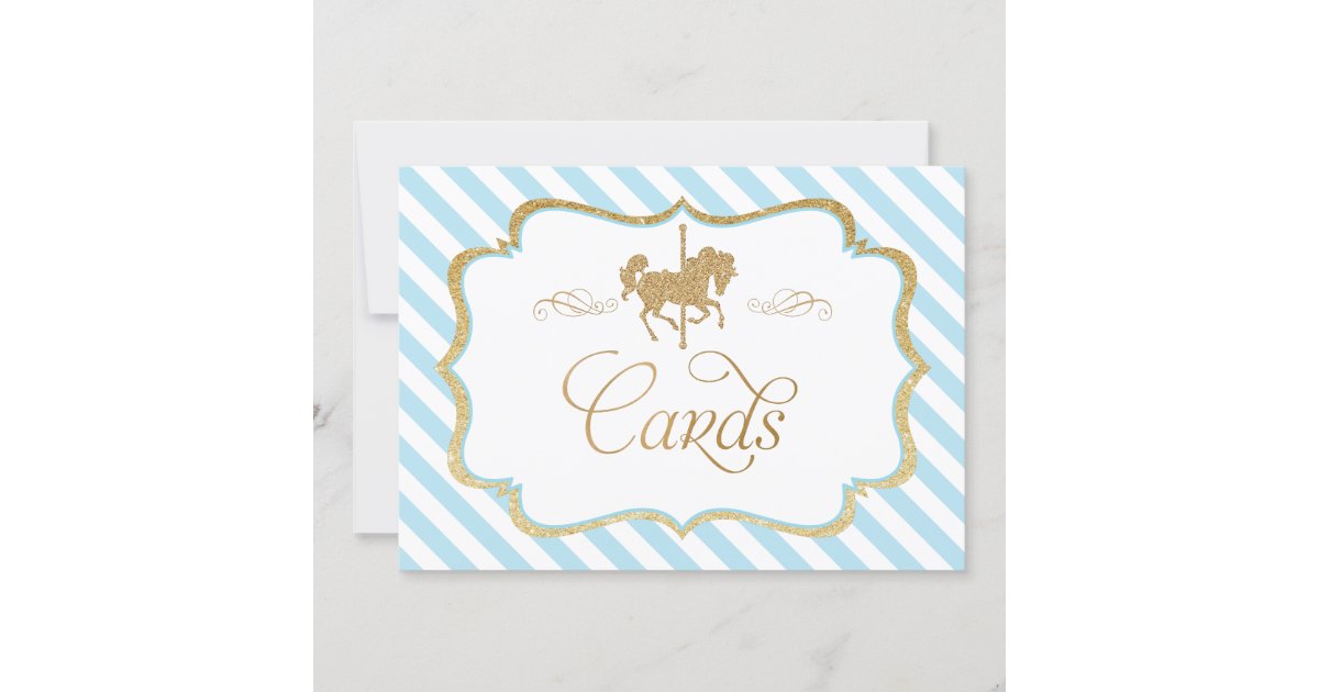 Cards sign | Zazzle
