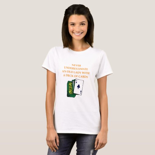 CARDS T-Shirt | Zazzle
