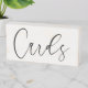 Cards Wooden Wedding Sign | Zazzle