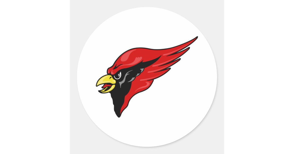 Careem Cardinal Classic Round Sticker | Zazzle