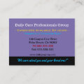 Caregiver Home HealthCare Helpers Business Card | Zazzle