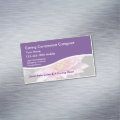Caregiver Lotus Flower Design Business Card Magnet | Zazzle
