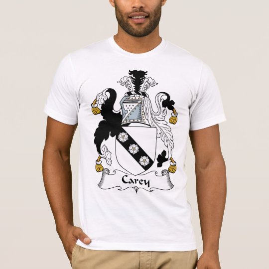 Carey Family Crest T-Shirt | Zazzle.com