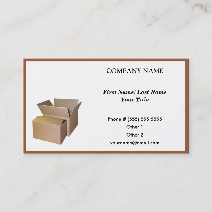 CARGO Business Card | Zazzle