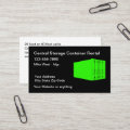 Cargo Container Storage Business Cards | Zazzle