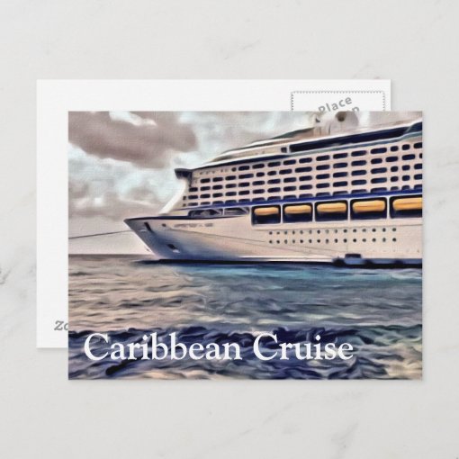 Caribbean Cruise - Postcard | Zazzle