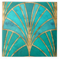 Caribbean Current - Glass Shell Pattern Ceramic Tile | Zazzle