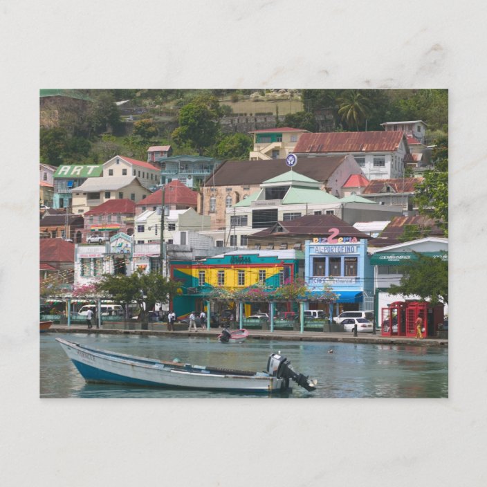 Caribbean, GRENADA, St. George's, St. George's Postcard | Zazzle.com
