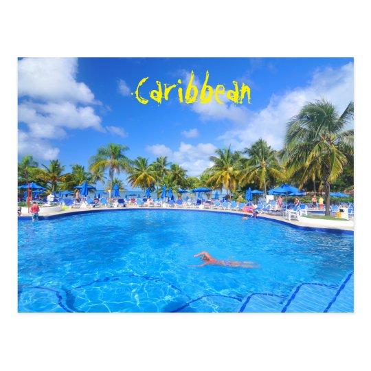 Caribbean islands postcard | Zazzle.com