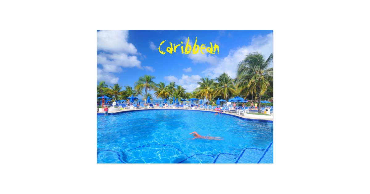 Caribbean islands postcard | Zazzle.com