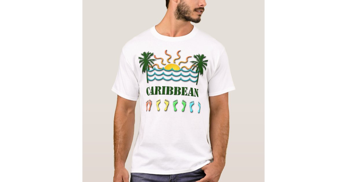 Caribbean T-Shirt | Zazzle