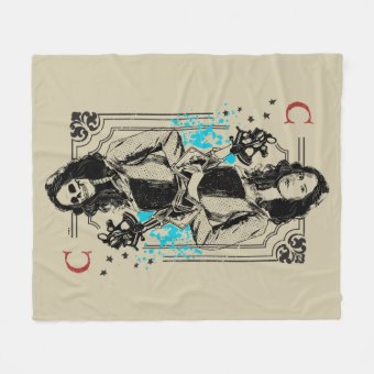Carina Smyth - Fearsomely Beautiful Fleece Blanket | Zazzle